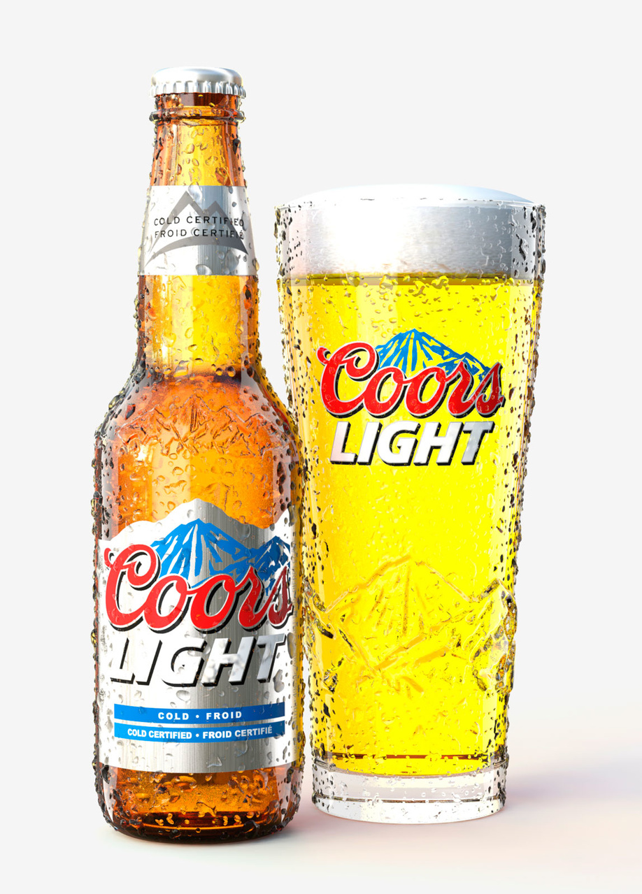 Portfolio - Coors Light Bottle & Glass | Foundry Community